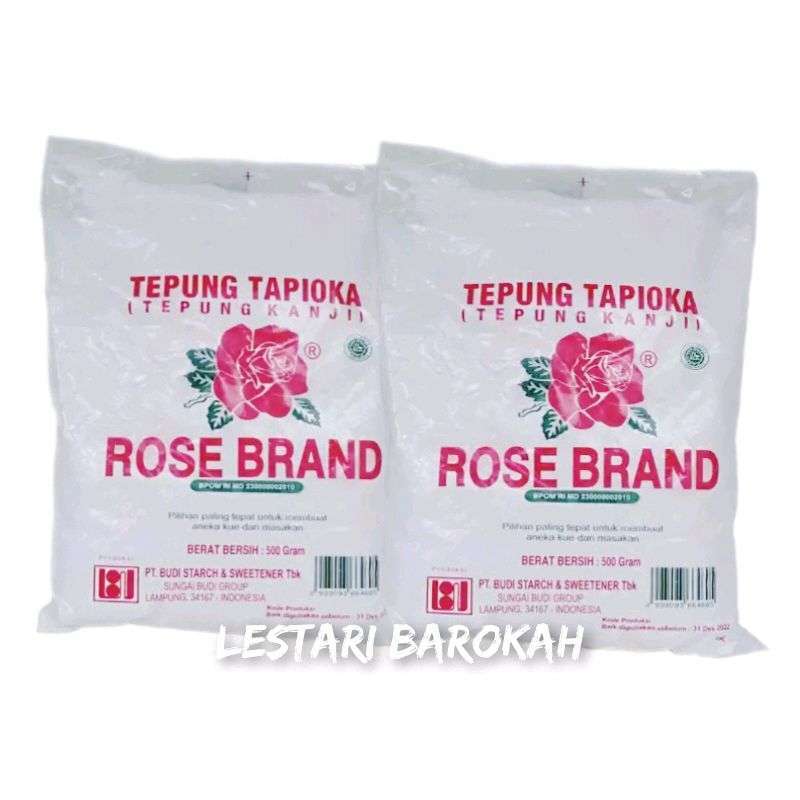 Jual Tepung Tapioka Rose Brand 500 gr di Seller Toko Lestari Barokah ...
