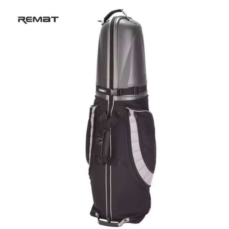 Promo Golf Travel Cover with Top Hard PVC Case Golf Secure Aviation Bag ...