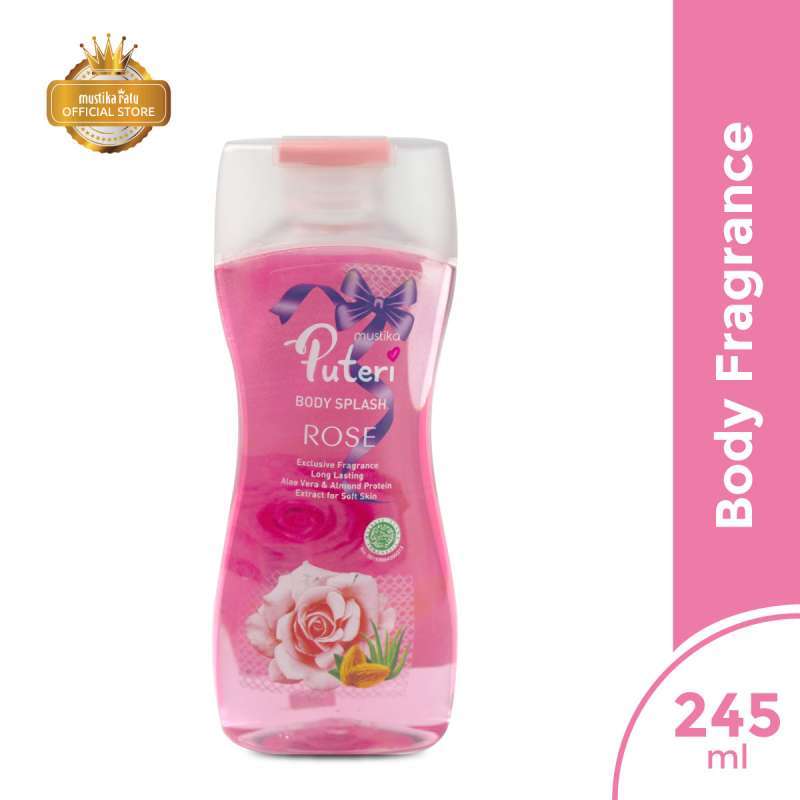 Jual Mustika Ratu Puteri Body Splash Rose Parfum Cologne [245 mL] di ...
