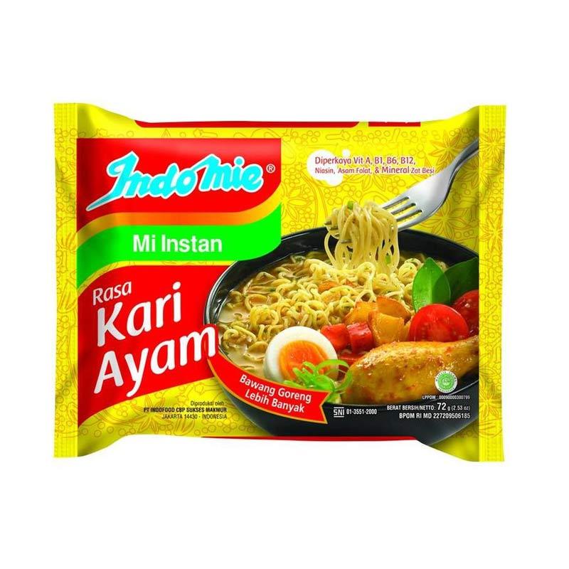 Jual Indomie Kari Ayam Mie Instant [72 g] di Seller SETIA KAWAN MT303 ...
