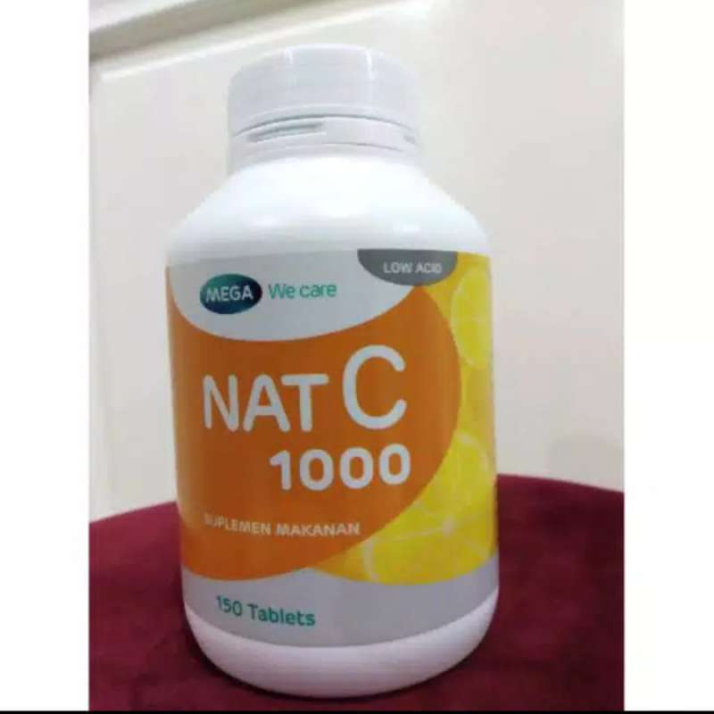 Jual NatC 1000mg isi 30 tablet Mega We Care di Seller Anes Medika ...