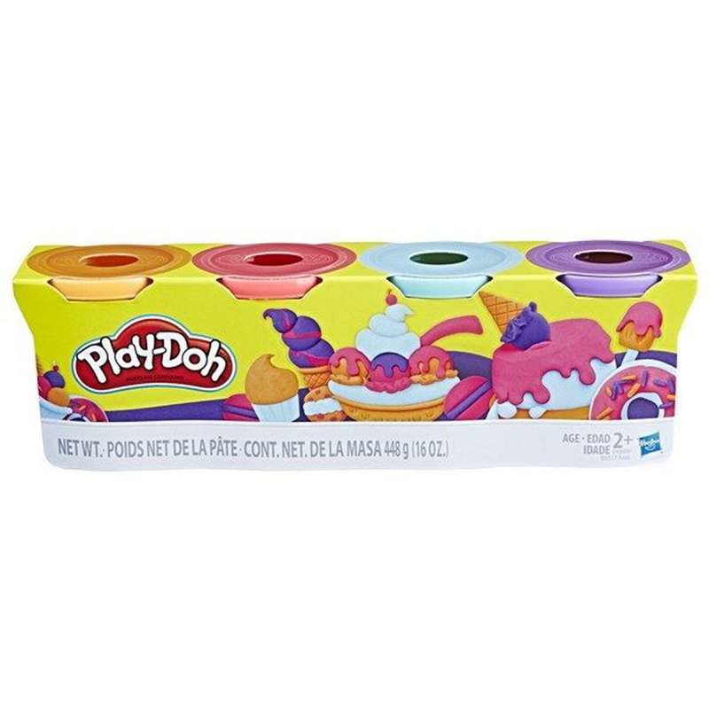 Promo Play-doh Starter Set 4 Pack 16 Oz E4869 Playdoh B5517 Diskon 30% ...