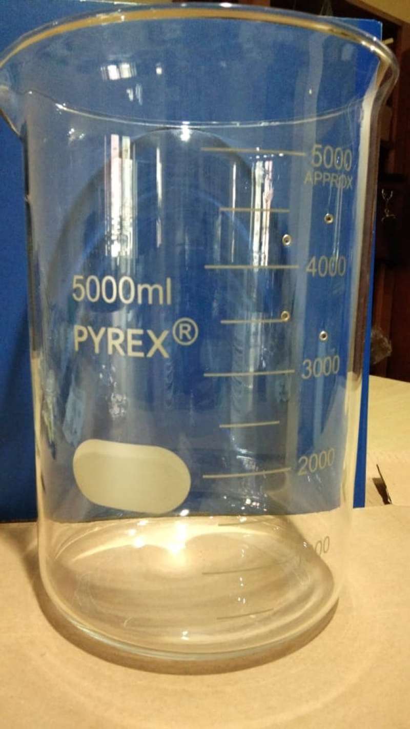 Promo Beaker Glass / Gelas Kimia Kaca 5000 M / 5 Literl - Rrc Diskon 17 ...
