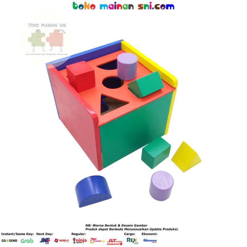 Jual Mainan Kayu Edukatif Kotak Pos untuk Anak Usia 2-3 Tahun di Seller ...