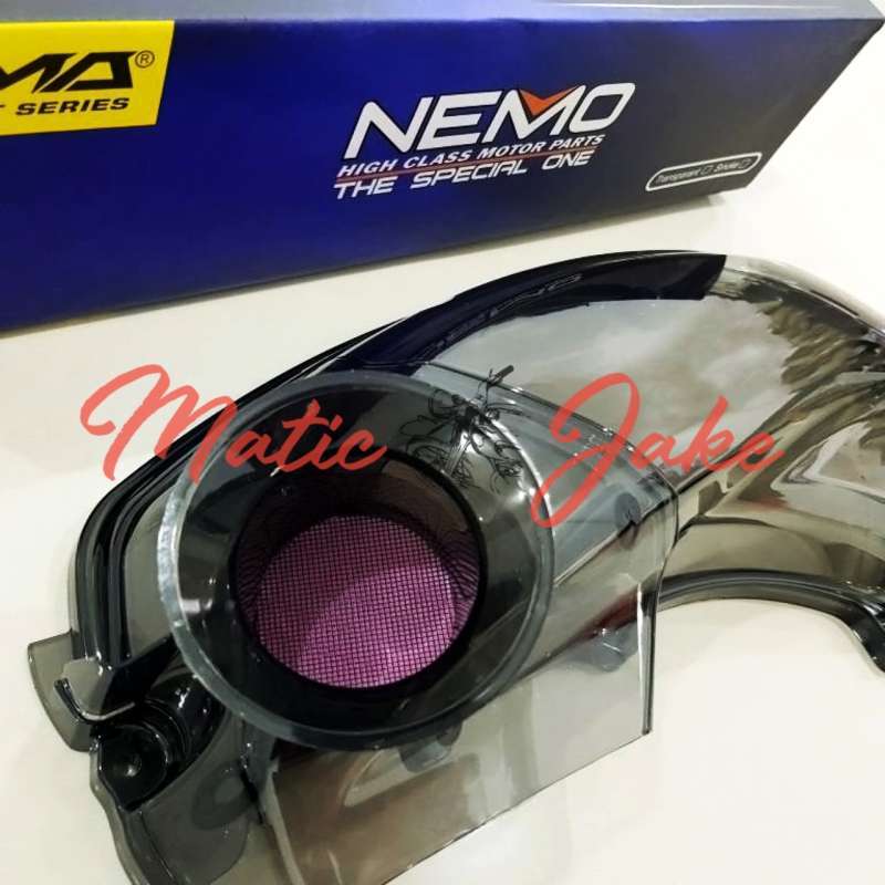 Jual Nemo Cover Tutup Air Filter Udara Veloscope Smoke Transparan ...