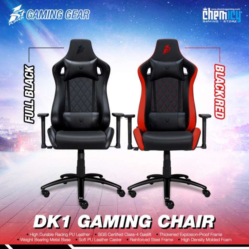 Jual 1StPlayer DK1 Gaming Chair / Kursi Gaming - Hitam di Seller ...