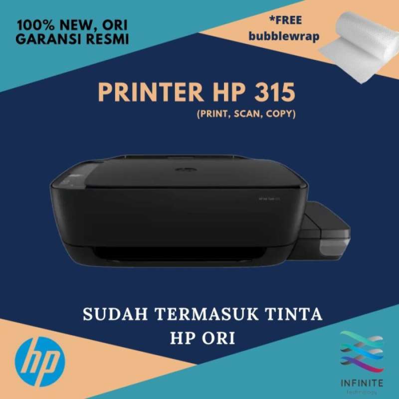 Promo Printer HP Ink Tank 315 Print Scan Copy Ink Tank - HP Original ...