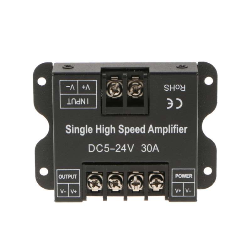 Promo LED Controller RGB Amplifier Signal Amp Repeater for LED Strip ...