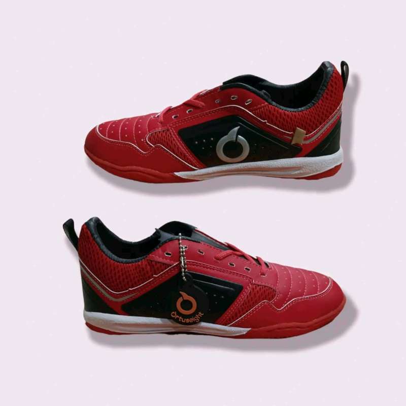 Jual SEPATU FUTSAL ORTUSEIGHT JOGOSALA FREE SOL - MERAH / HITAM / PUTIH ...