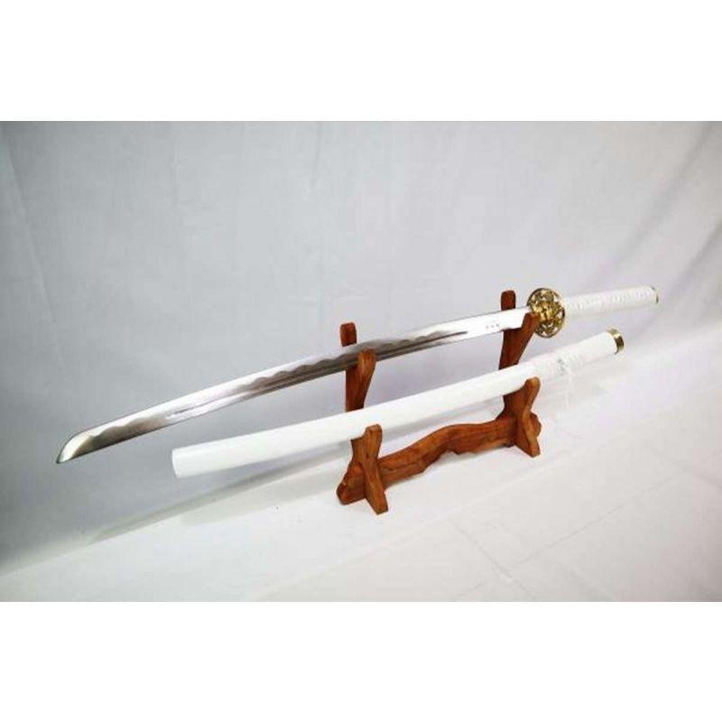 Promo PEDANG SAMURAI KATANA SAKURA WHITE GOLD Diskon 25% di Seller HAJI ...