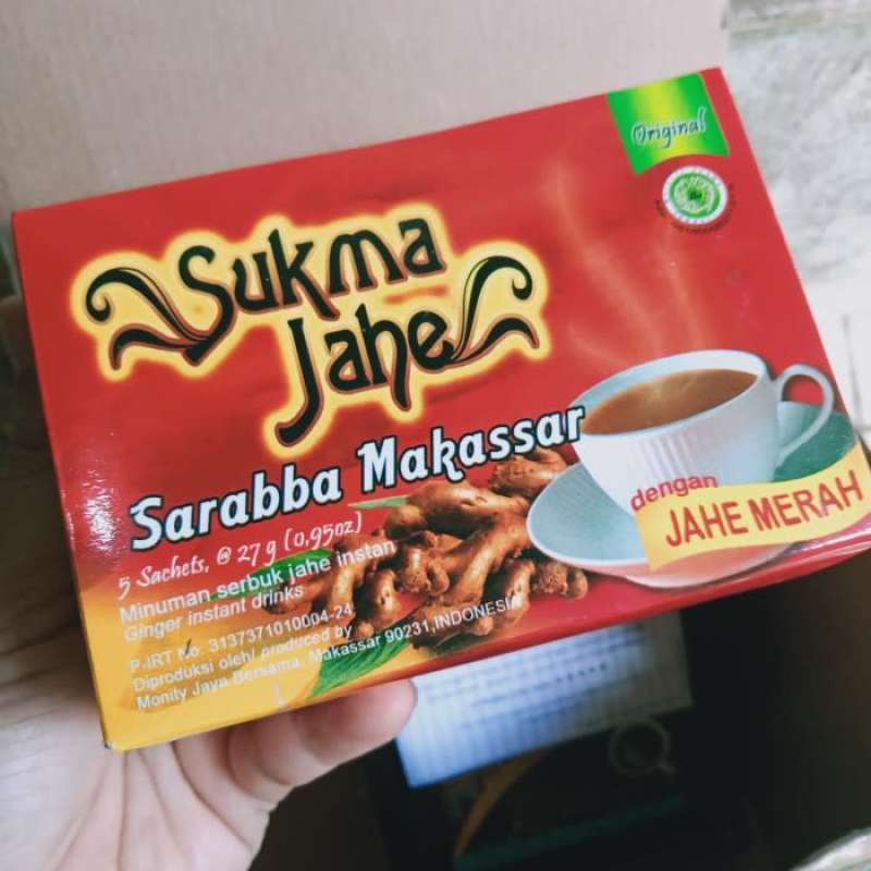 Promo sarraba instant khas Makassar - sarraba Sukma Jahe Terbatas ...