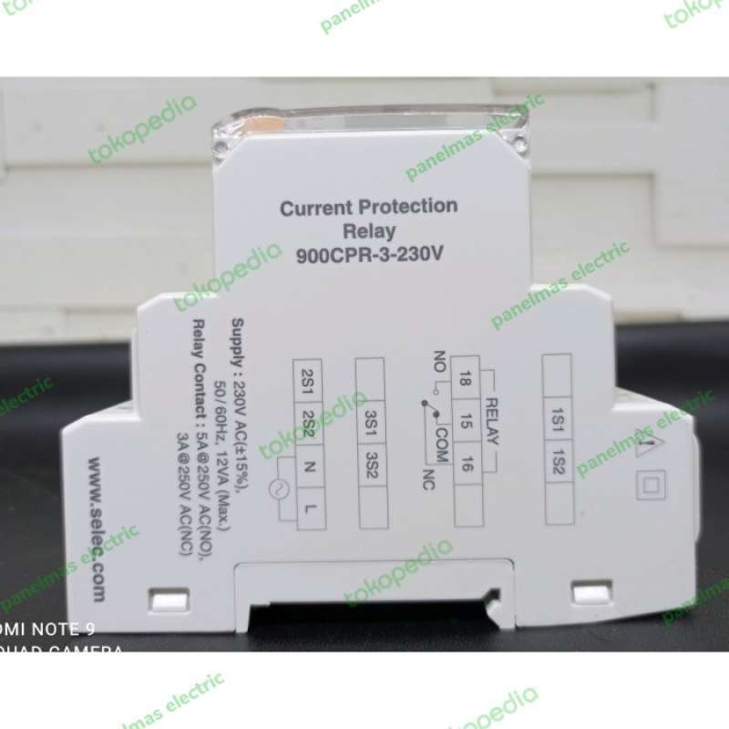 Jual Selec 900cpr-3 Cpr Digital Current Relay Proteksi Pfr Phase Di ...