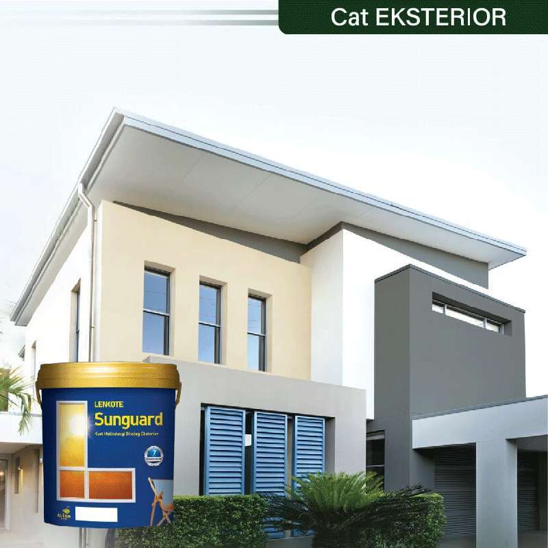 Promo Lenkote Sunguard Cat Tembok Eksterior Premium 2.5 Liter (tinting ...