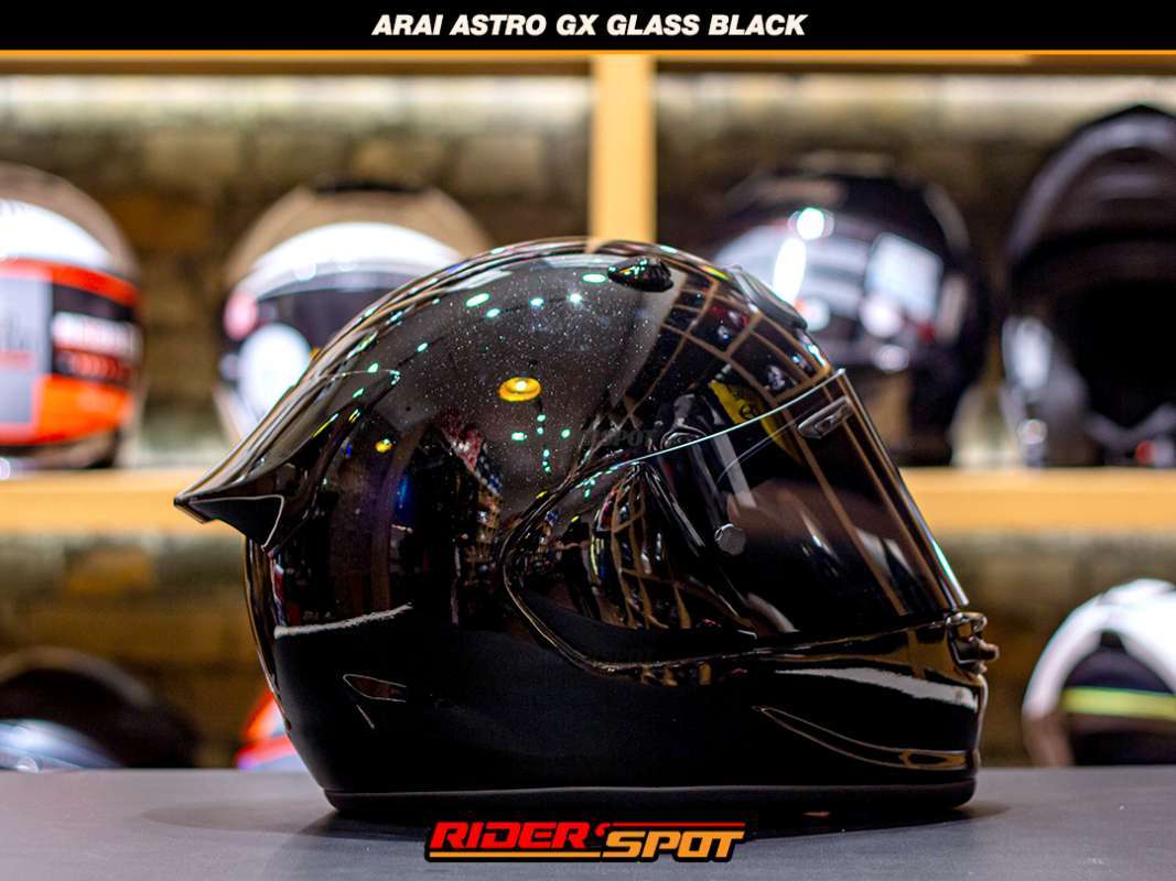 Jual Helm Motor ARAI ASTRO GX Glass Black Helmet Full face Original ...