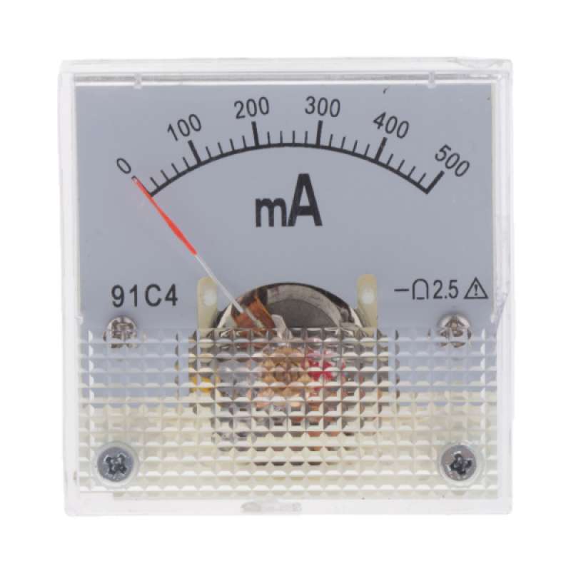 Promo Analog Current Panel Meter DC Ammeter for Circuit Tester Ampere ...