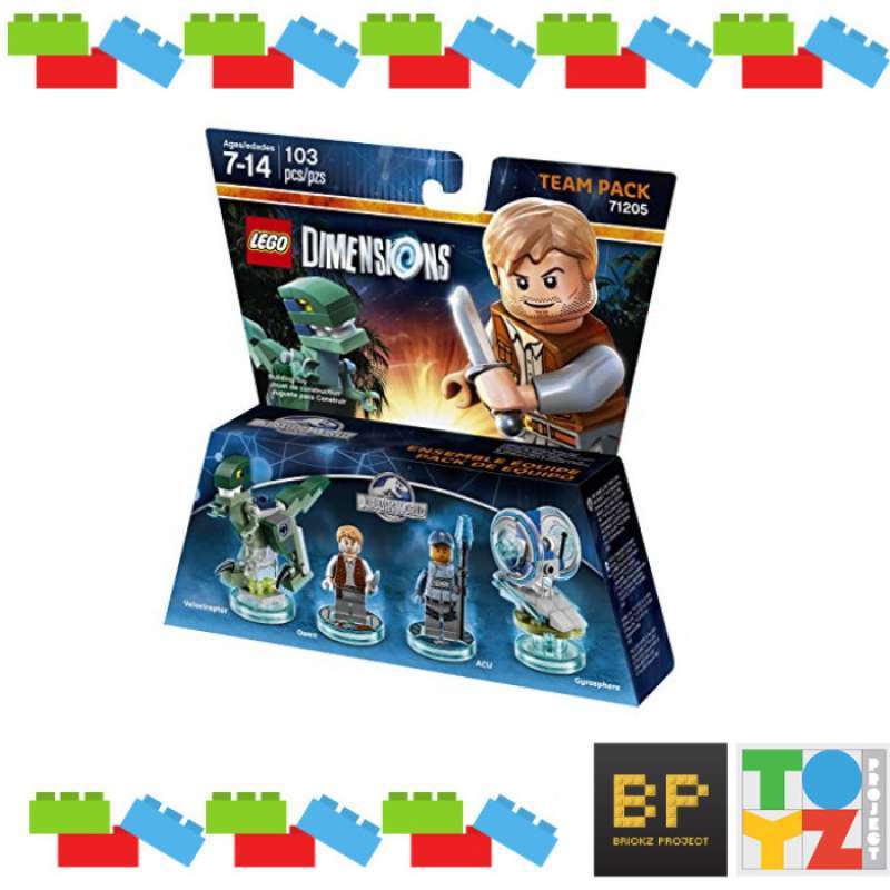 Promo LEGO 71205 DIMENSIONS Team Pack: Jurassic World Diskon 23% di ...