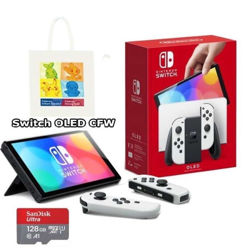 Promo Switch Oled CFW + 128Gb / Switch bajakan / Nintendo Switch Diskon ...