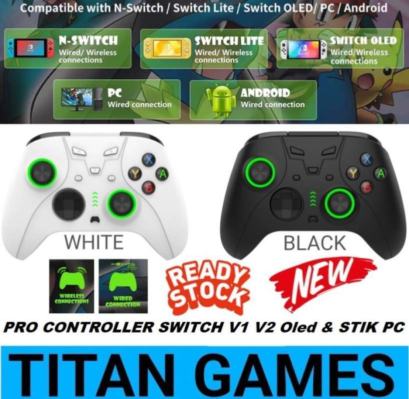 Promo Switch Pro Controller Wireless Controller Pc Switch Controller ...