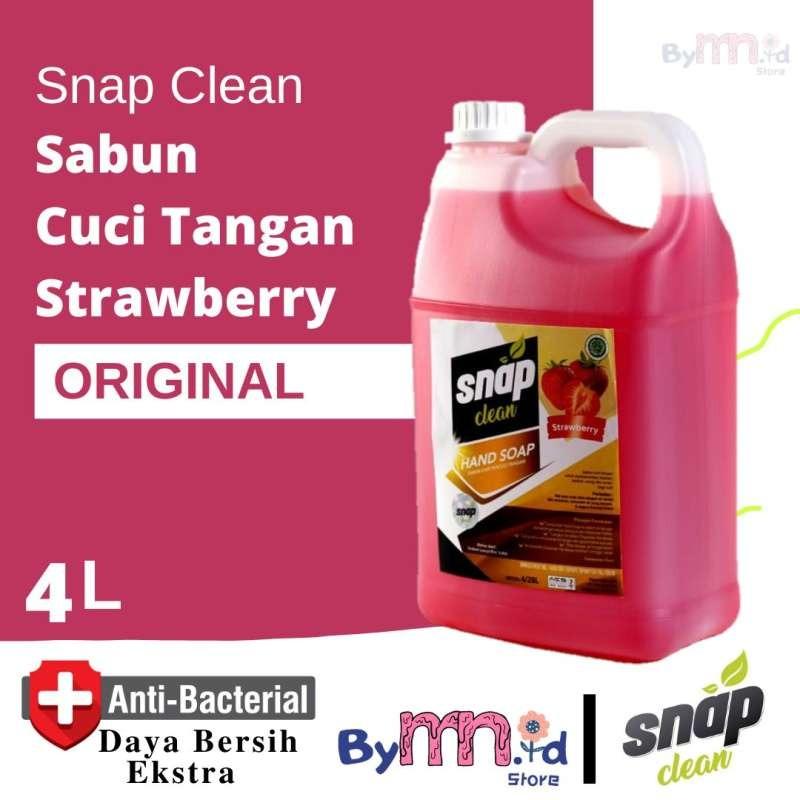 Jual SNAP CLEAN HAND SOAP STRAWBERRY 4L - SNAP CLEAN SABUN CUCI TANGAN ...