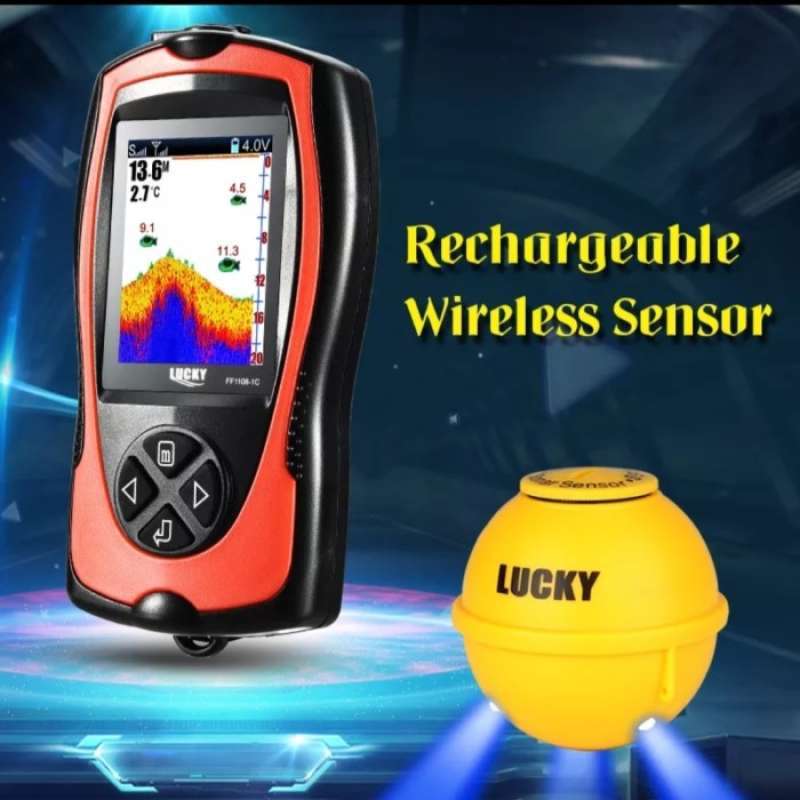 Jual wireless fish finder lucky pencari ikan sonar portable di Seller ...