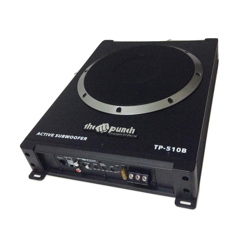Jual Punch TP510B Bastub Slim Aktive Subwofer Mobil [10 Inch] di Seller ...