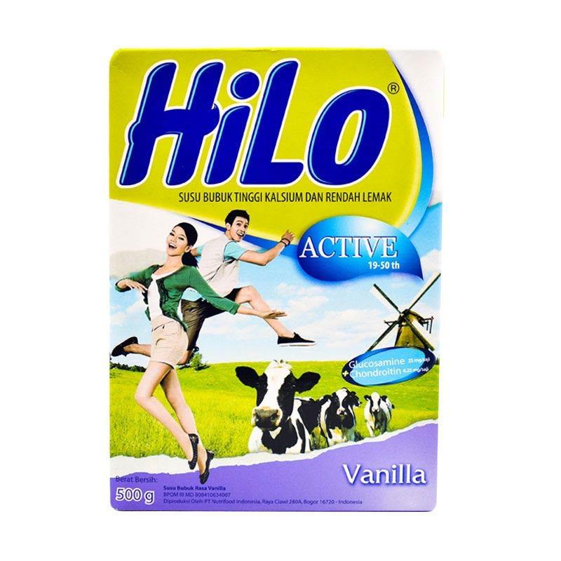 Jual HiLo Active Vanilla Susu Formula [500 g] di Seller Star watch ...