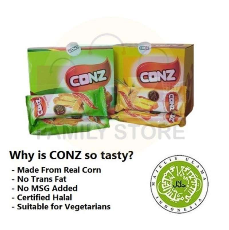 Jual Conz Corn Stick Roasted Corn di Seller A to Z Family Store ...