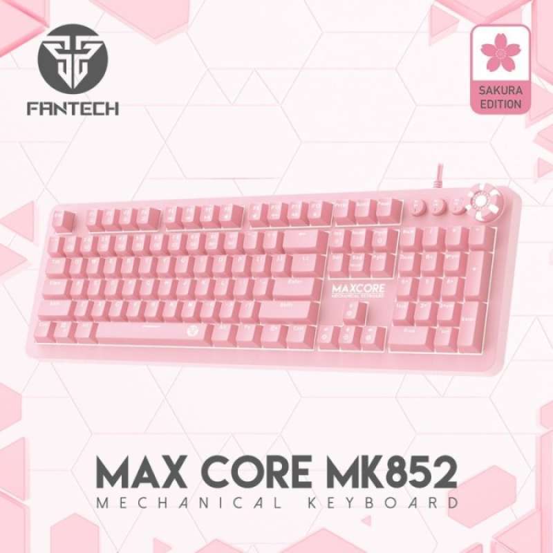 Jual Fantech SAKURA EDITION MaxCore MK852 Keyboard Gaming Mechanica di ...