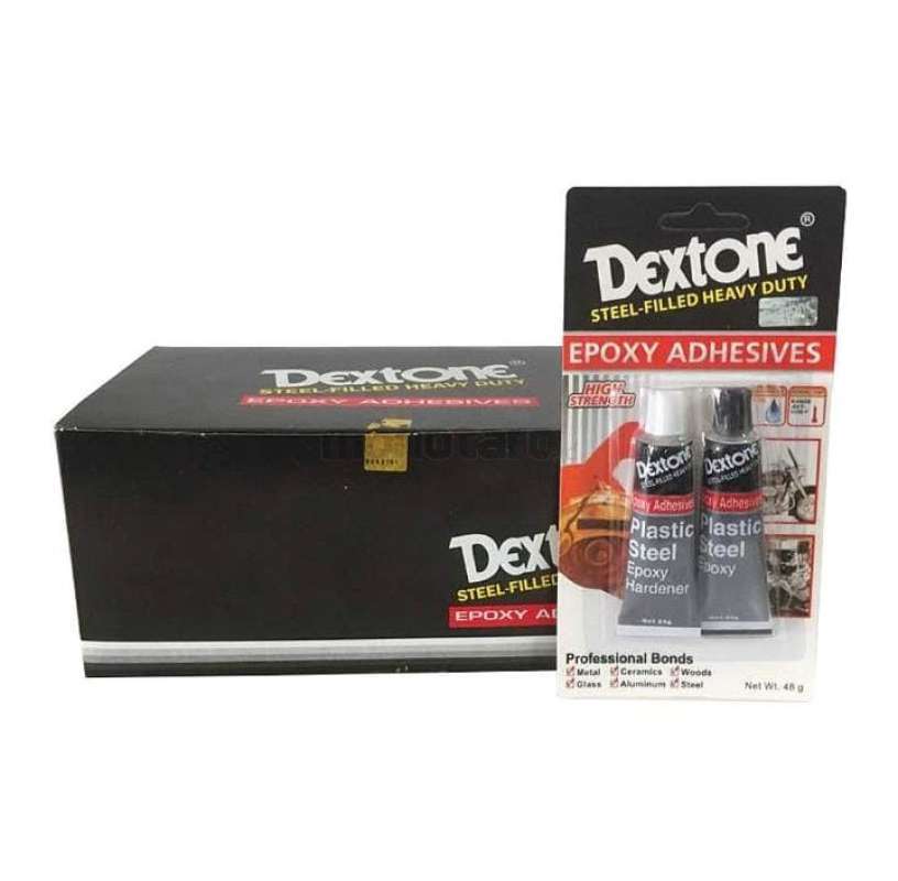 Promo Lem Besi Epoxy DEXTONE 5 Menit 48gr Heavy Duty Perekat Lem ...