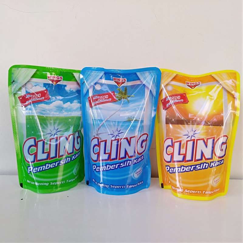 Jual Cling Cairan Pembersih Kaca [425 Ml/ Refill] Di Seller Toko Ampm ...