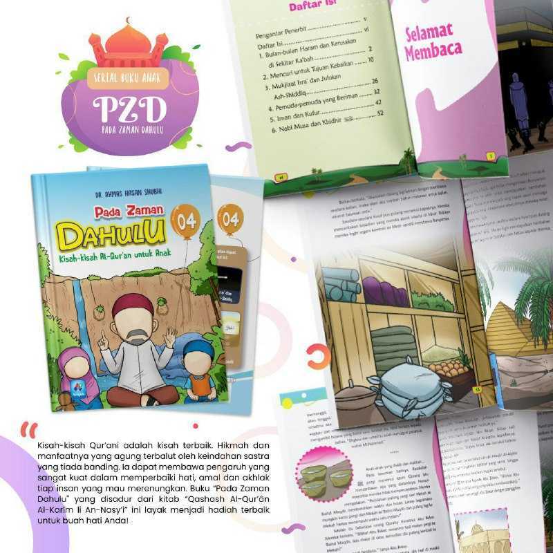 Promo Buku Pada Zaman Dahulu Kisah-kisah Al-qur'an Untuk Anak Kisah Dan Cerita Nabi 1 Paket ...