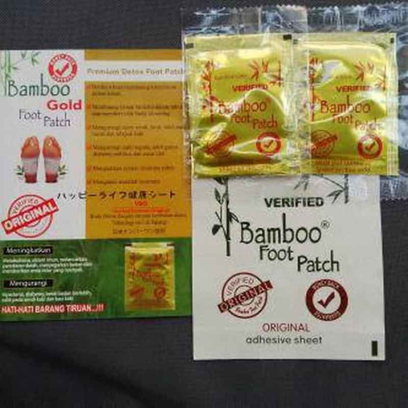 Bamboo Gold Foot Patch Lengkap Harga Terbaru Juni 2024 | Blibli