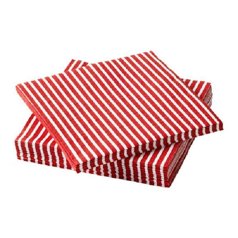 Jual Serbet Kertas Pola Garis garis Merah putih di Seller IKEA LIFE ...