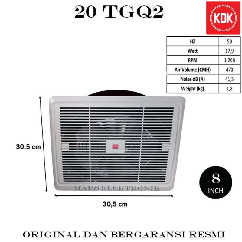 Ceiling Exhaust Fan Kdk 12 Inch | Shelly Lighting