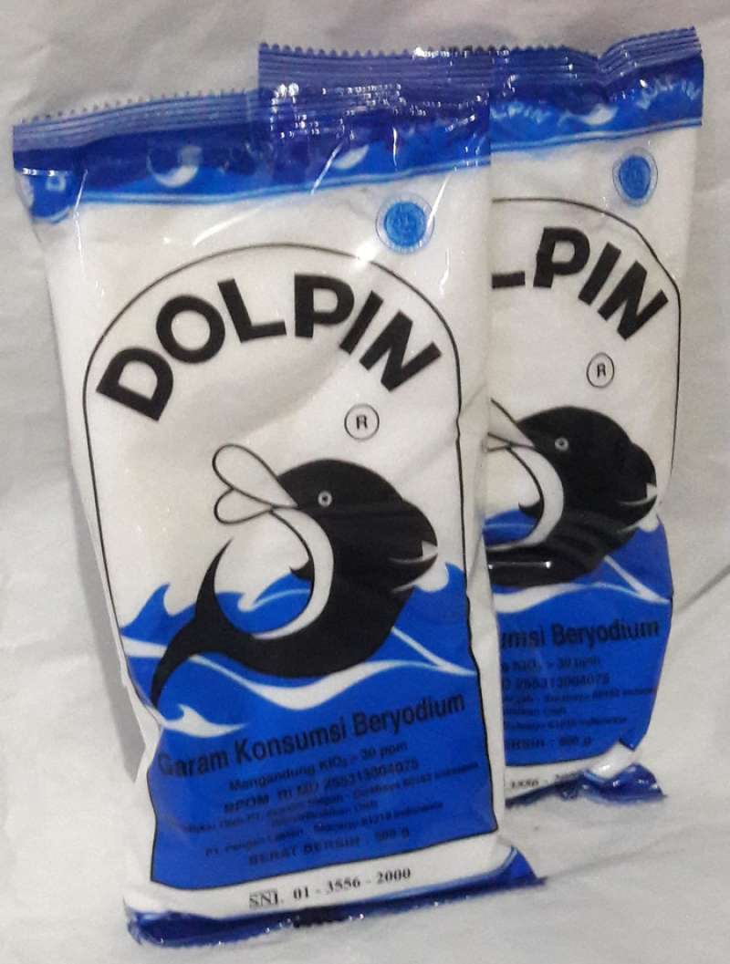 Jual DOLPIN Garam Dapur [500 gr/ 24 Pack/ Karton] di Seller Toko ...