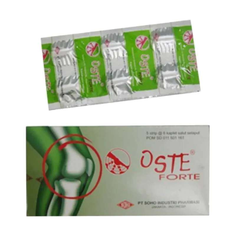 Jual Oste Forte Kaplet Obat Kesehatan [6 kaplet-strip] di Seller ...