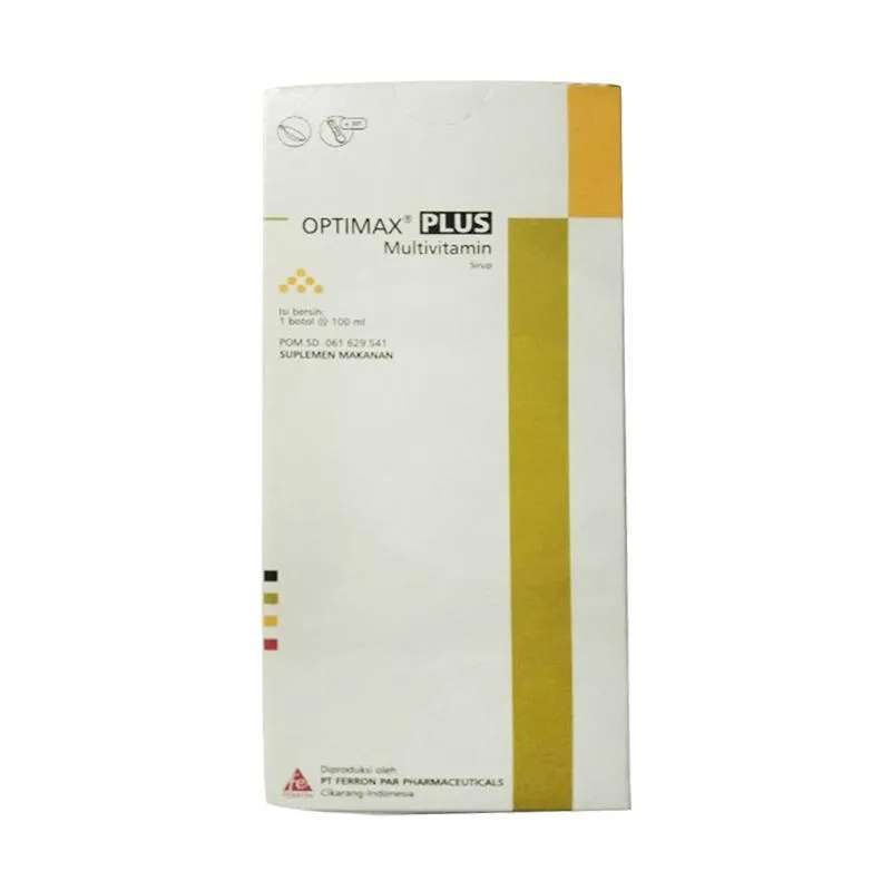 Jual Optimax Sirup Suplemen [100 mL] di Seller Alfonsgenerik - Kayu ...
