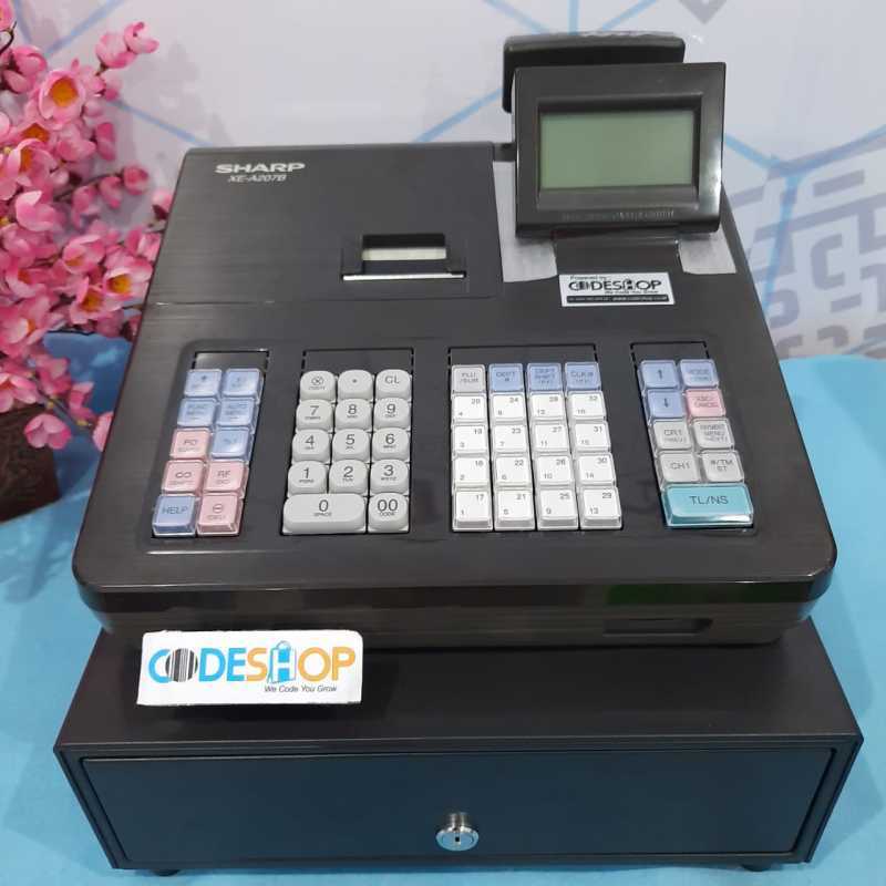 Jual Cash Register/mesin Kasir Sharp Xe A -207b Original Di Seller ...