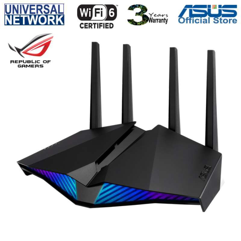 Jual ASUS RT-AX82U AX5400 Dual Band WiFi 6 Gaming Router di Seller GMT Harco Mangga Dua - Mangga ...