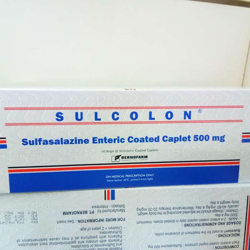 Jual Bernofarm sulcolon per box 100 tablet di Seller Sentral sehat81 ...