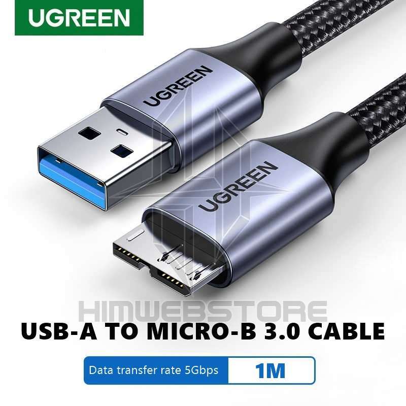 Jual UGREEN 80793 Kabel Data USB To Micro USB 3.0 Hard Disk HDD ...
