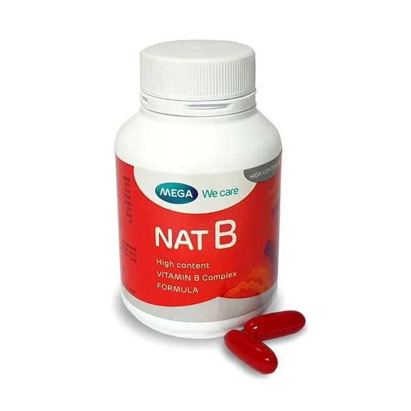 Jual Mega We Care Nat B Vitamin Vit B Complex Formula Kecemasan Depresi ...