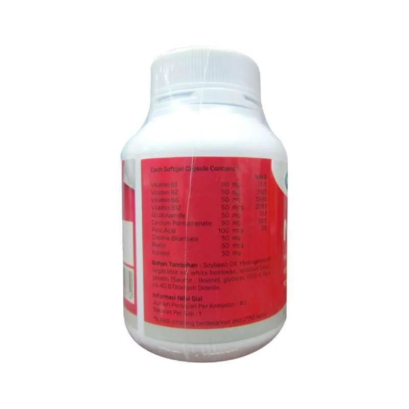 Jual Mega We Care Nat B Vitamin Vit B Complex Formula Kecemasan Depresi ...