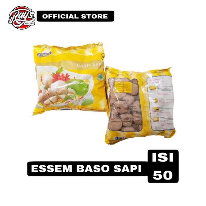 Jual Essem Baso Sapi Isi 50pcs - Esem Bakso Daging Sapi Di Seller Rays ...