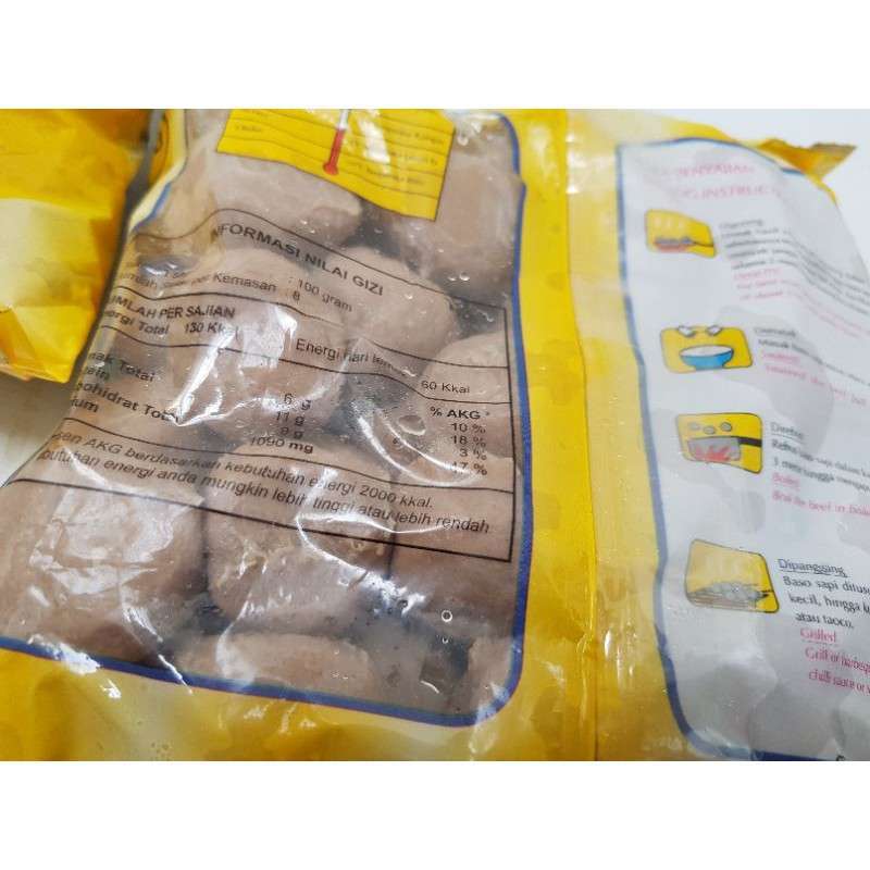 Jual Essem Baso Sapi Isi 50pcs - Esem Bakso Daging Sapi Di Seller Rays ...