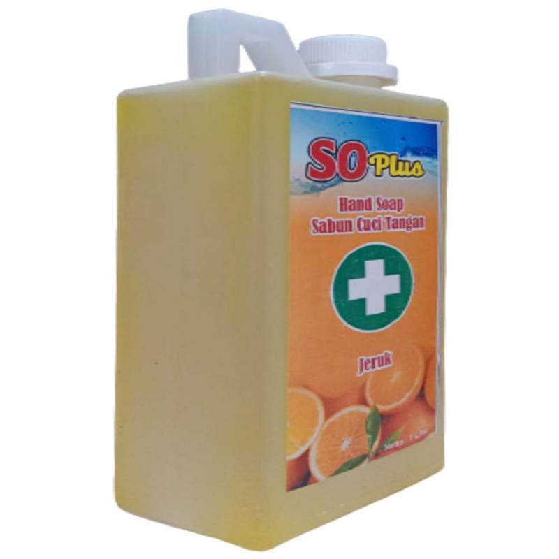 Promo Hand Soap Ekstrak Lemon 1000 Ml Original SOPlus Diskon 44% di ...