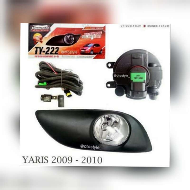 Jual FOGLAMP FOG LAMP YARIS 2009 - 2011 di Seller Lembaran Variasi ...