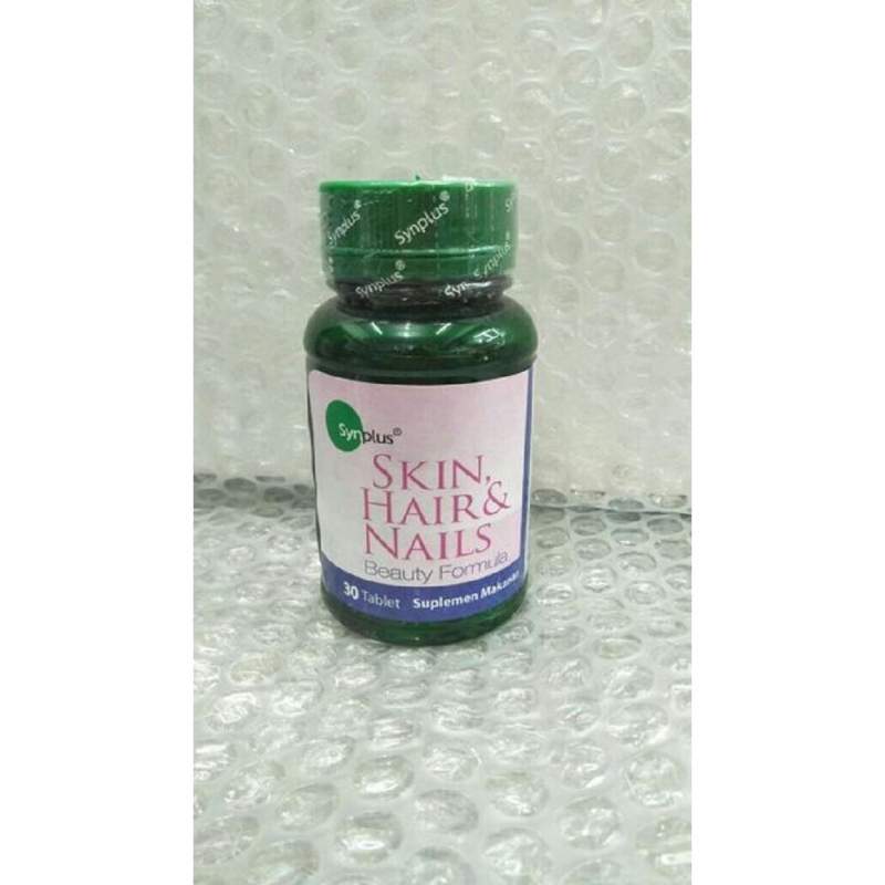 Jual Synplus Skin Hair & Nails Beauty Formula 30 tabs - Menjaga ...