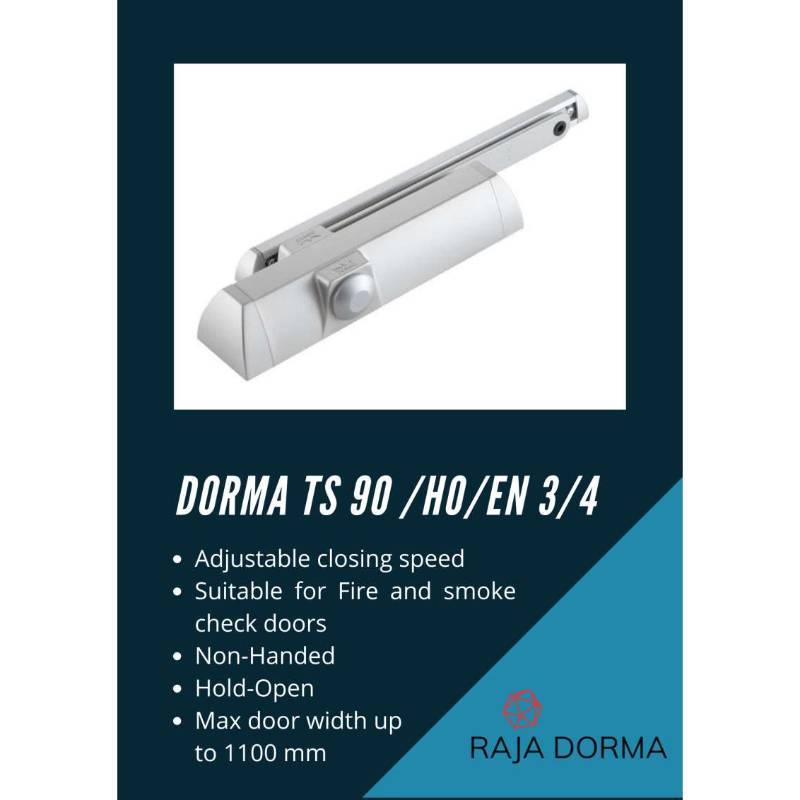 Jual Dorma Ts 90 En 3/4 Hold Open Door Closer Di Seller Raja Dorma ...