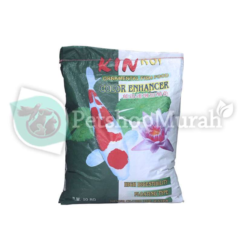 Jual Makanan Ikan Kin Koi 10kg ukuran 5mm Koi Fish Food 10 kg karungan ...